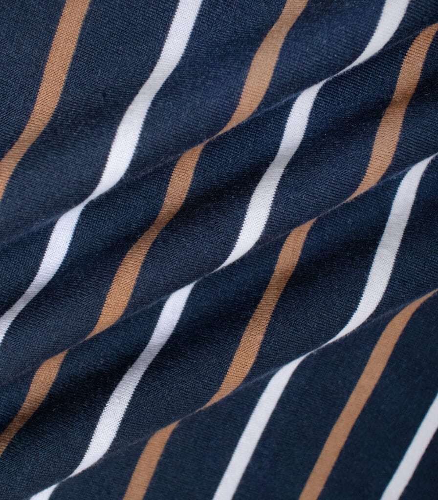 Striped Fox Navy Tees – Oxfoord