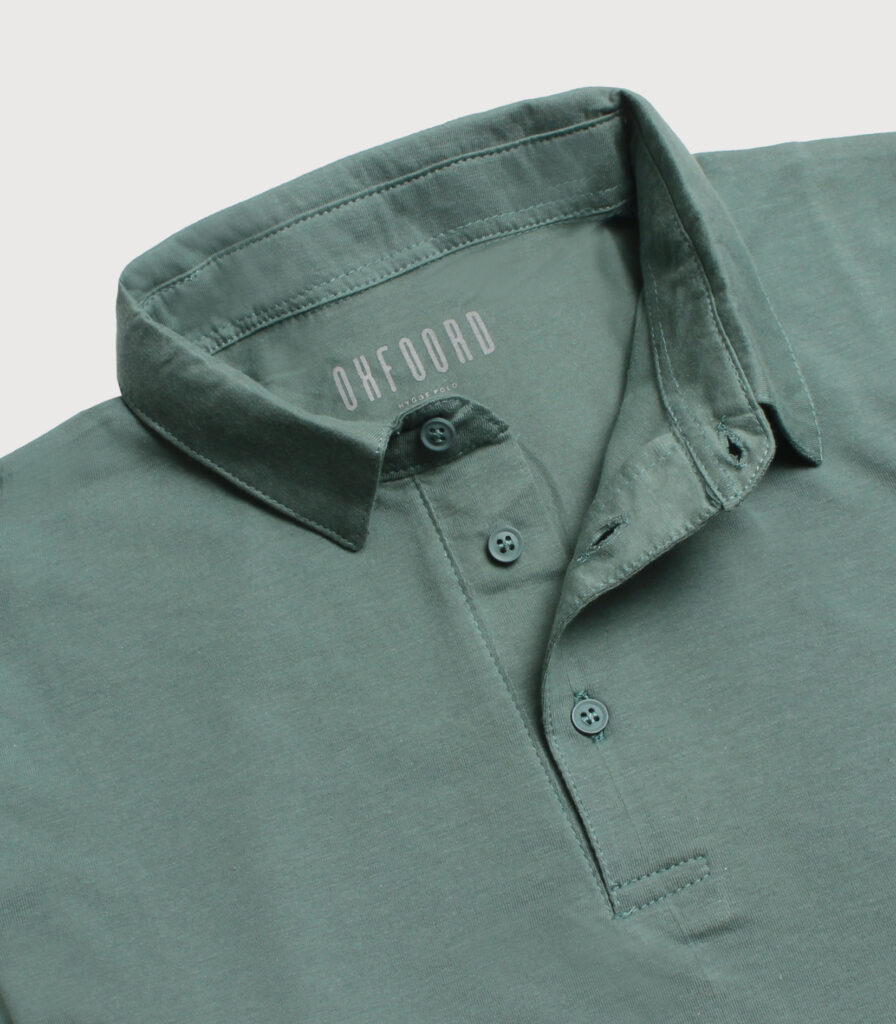 Hygge Polo Shirt Sea Green – Oxfoord