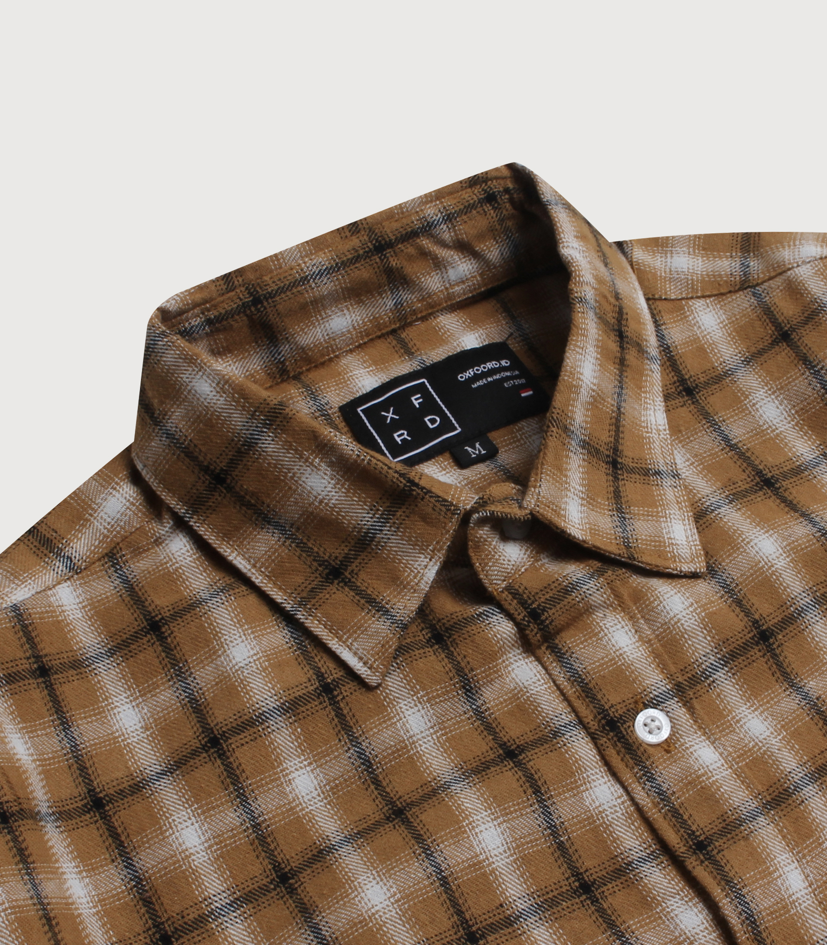 Flannel Wild Mustard Shirt – Oxfoord