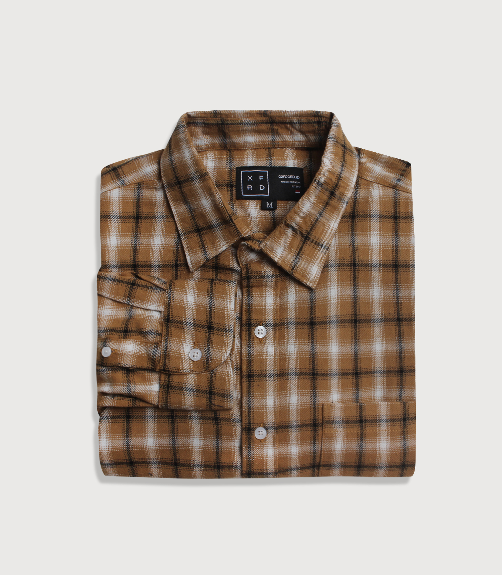 Flannel Wild Mustard Shirt – Oxfoord