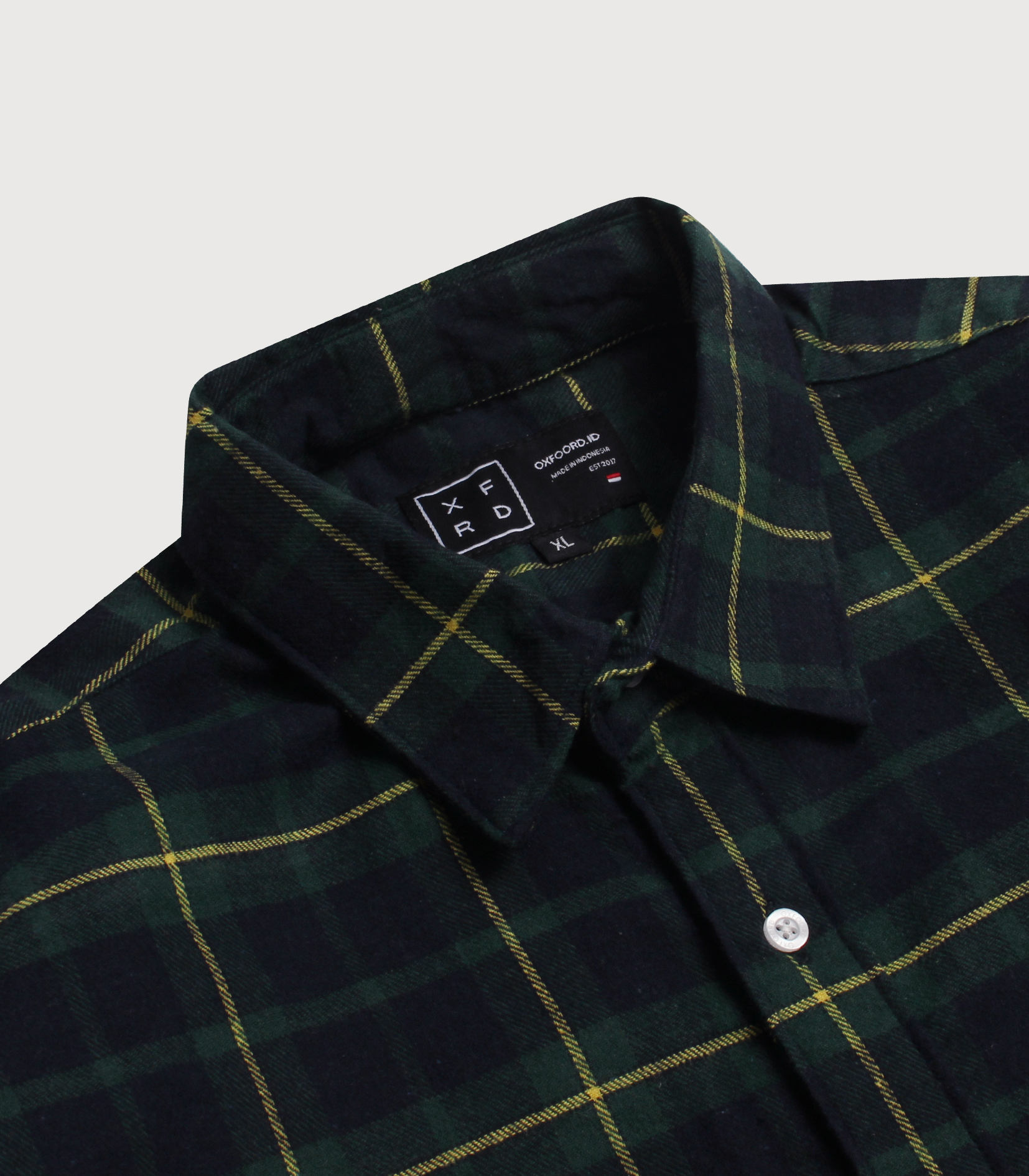 Flannel Evergreen Shirt – Oxfoord