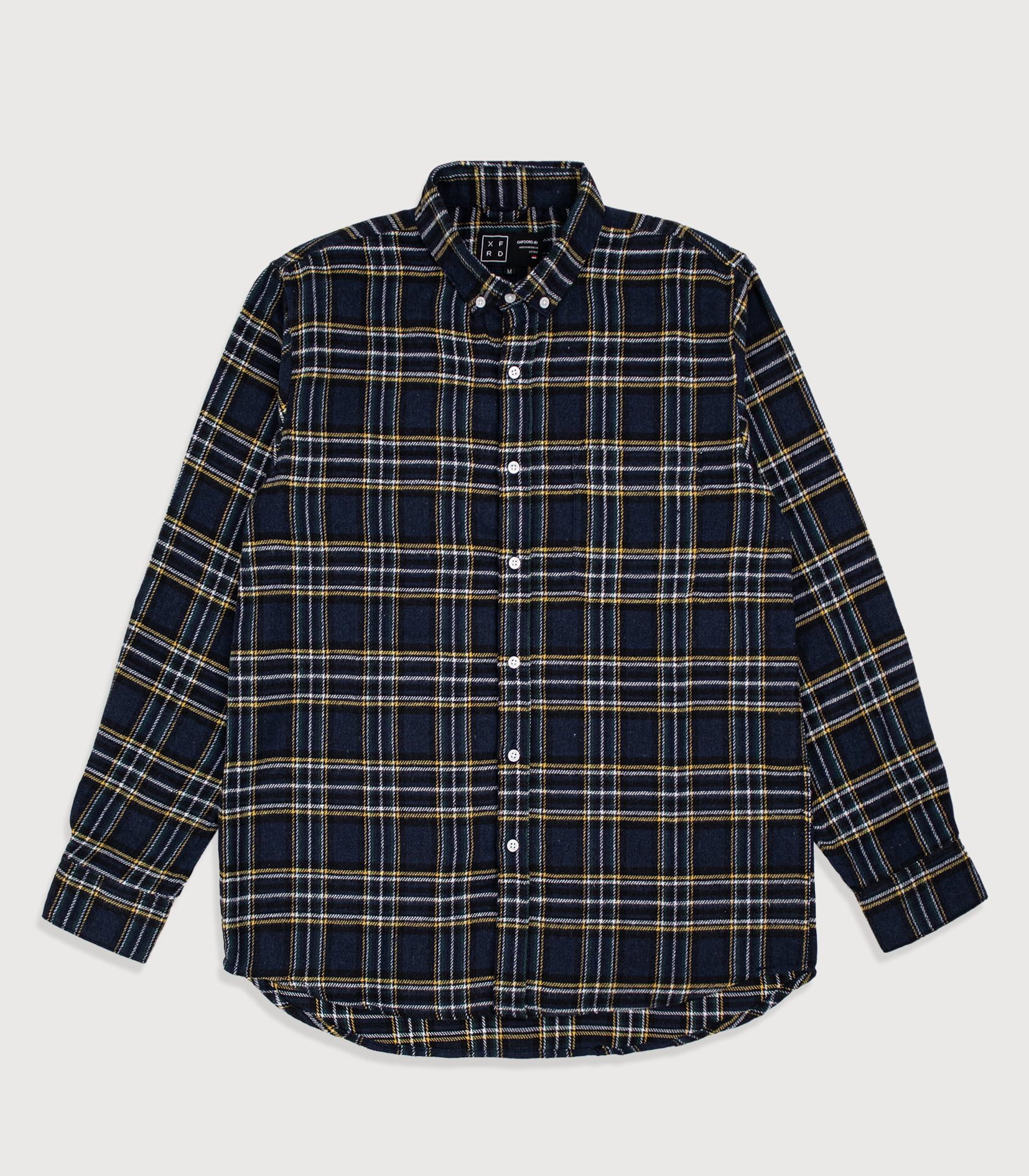 Flannel Space Denim Shirt – Oxfoord